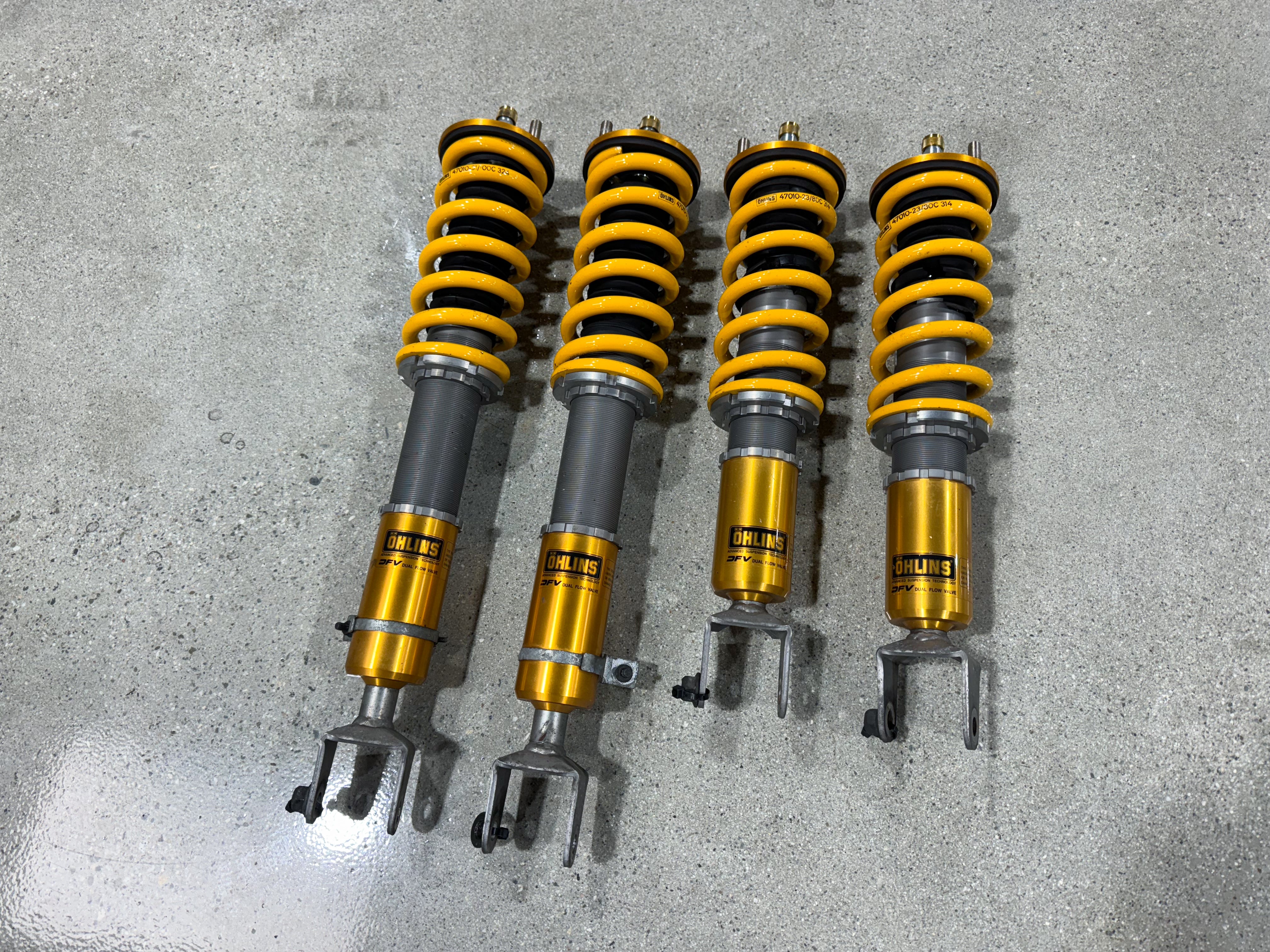 OHLINS ROAD & TRACK DFV COILOVERS (S2000) – Fast Parts